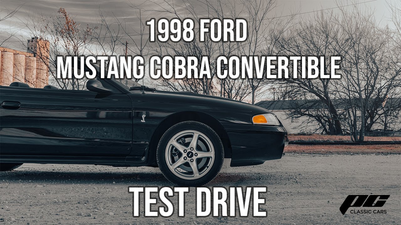 *SOLD* 1998 Ford Mustang Cobra Convertible Test Drive - 4.6 - 5 Speed - 62K Miles