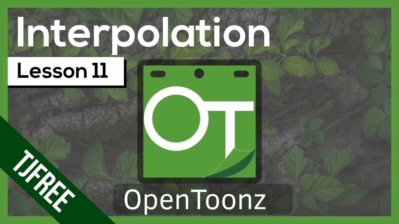 OpenToonz Lesson 11 - Interpolation and the Function Editor
