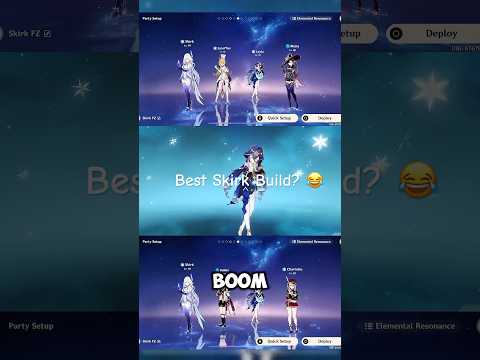 Best F2P Skirk Build? Skirk f2p team comp and guide 😂