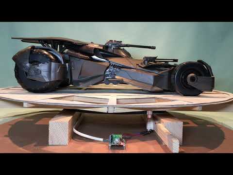Test de fonctionnement du prototype de la plateforme tournante de la ...