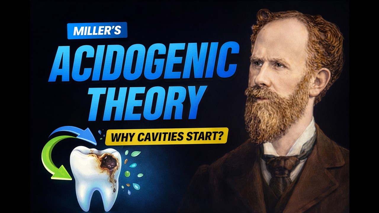 MILLER'S ACIDOGENIC THEORY EXPLAINED | Dental Caries Made Easy (Part 2)