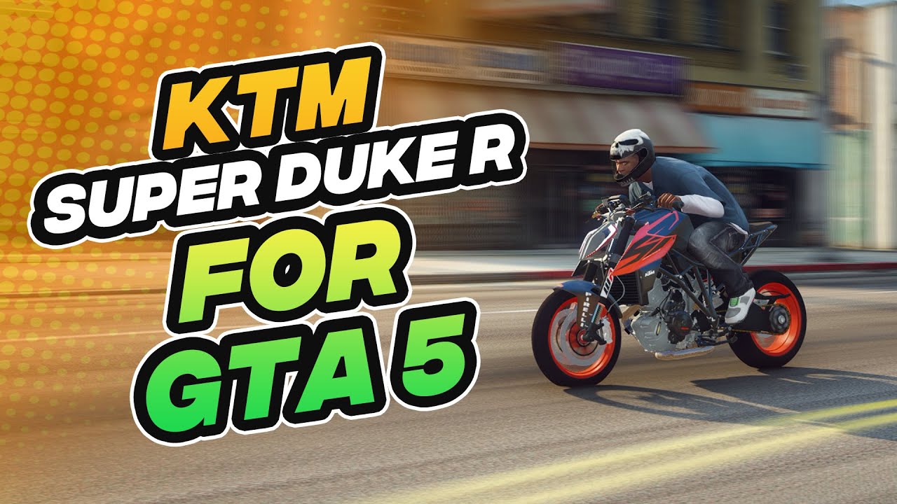 KTM Super Duke R 1290 v1.1 - GTA 5