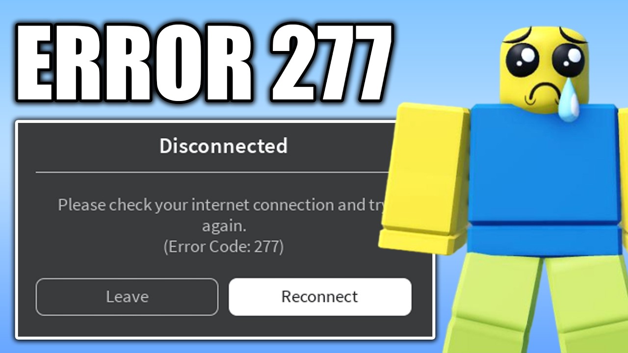 How To Fix Roblox Error Code 277 (Connection Lost Error)