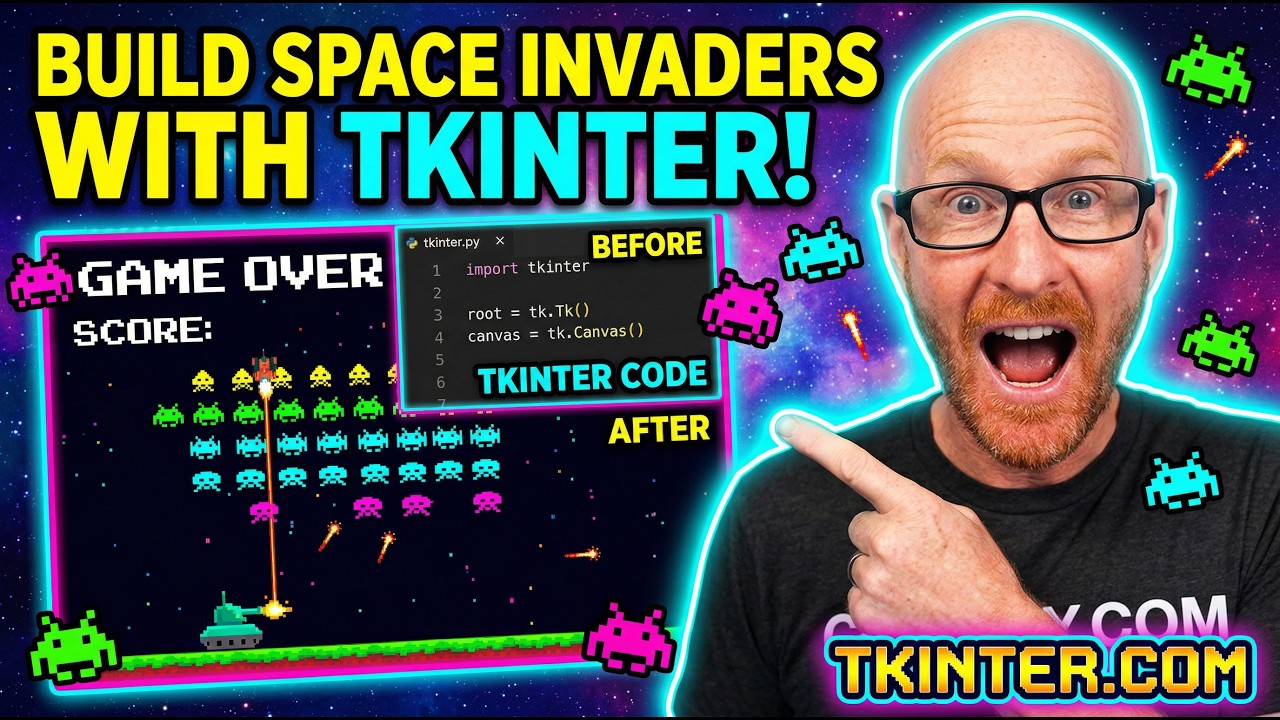 Build Space Invaders With Tkinter! - Tkinter.com