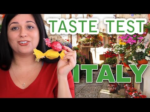 ITALIAN FOOD TASTE TEST #1 | ITALY | VIVIAN REACTS