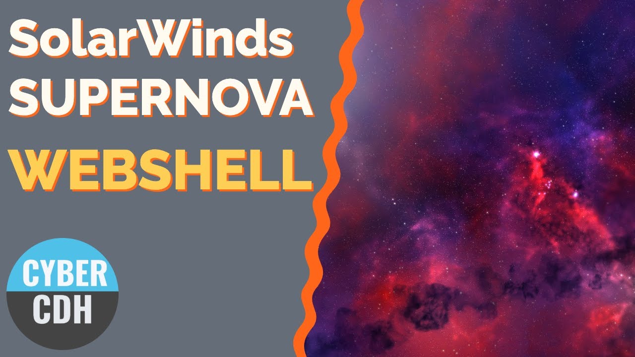 SUPERNOVA - Everything you need to know to Reverse Engineer an APT WebShell