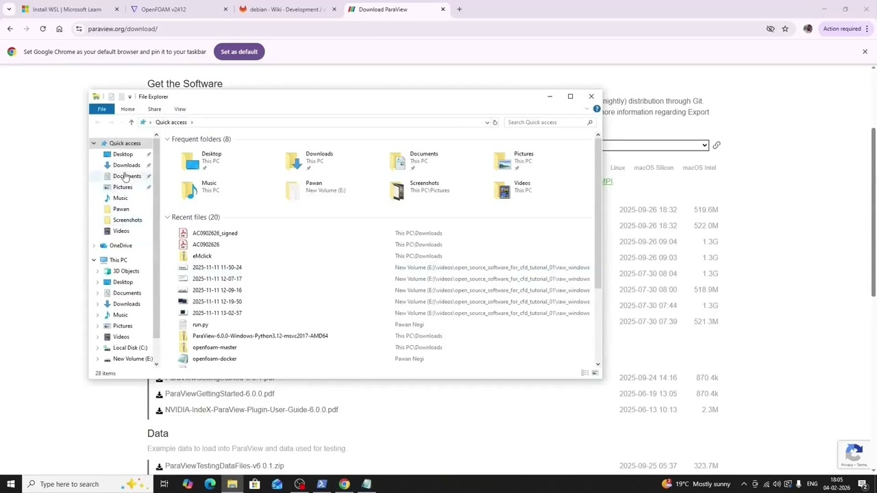 Installing ParaView on Windows for OpenFOAM Visualization