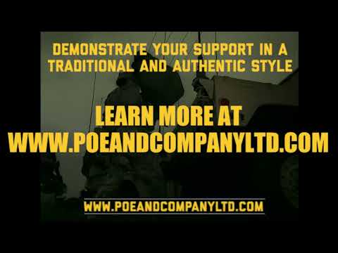 POE AND COMPANY LTD® US ARMY FLAT CAP