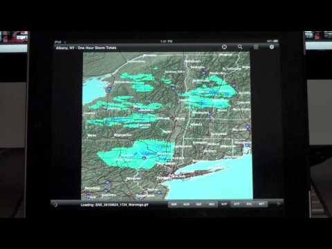 wxRadar App Review for iPad