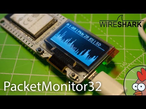 GitHub - spacehuhn/PacketMonitor32: ESP32 Packet Monitor + SD card!