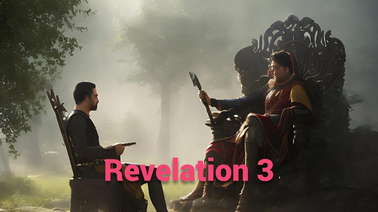 AI Generated Art, Revelation 3: To the churches in Sardis, Philadelphia, and Laodicea