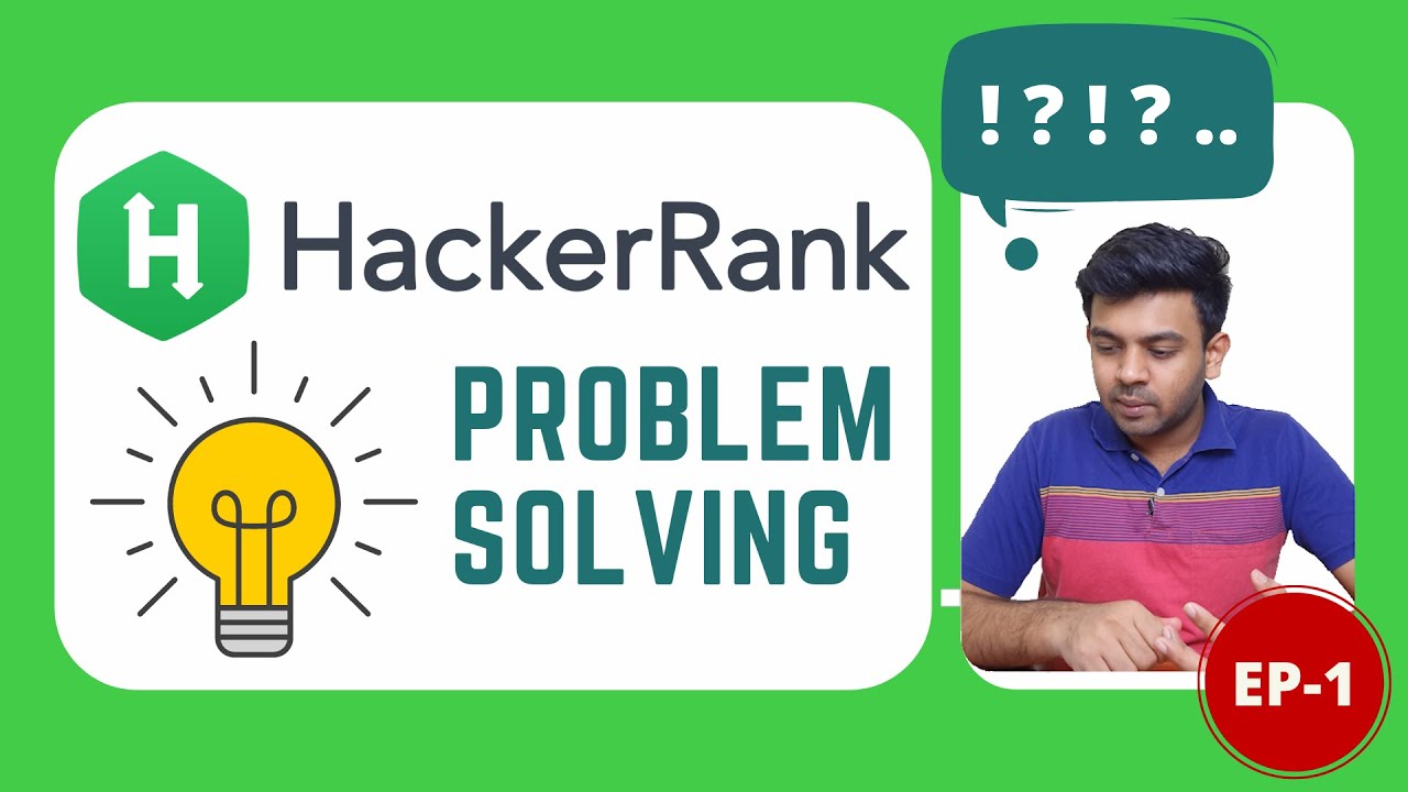 Getting started with Problem Solving in HackerRank | English | code io