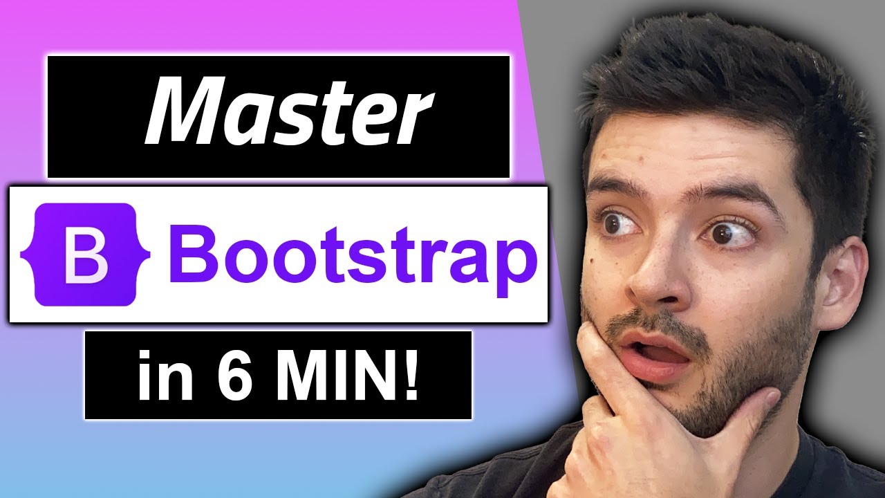Learn Bootstrap CSS Fast - Essentials to Build a Responsive Website in 6 Minutes! Beginner Friendly