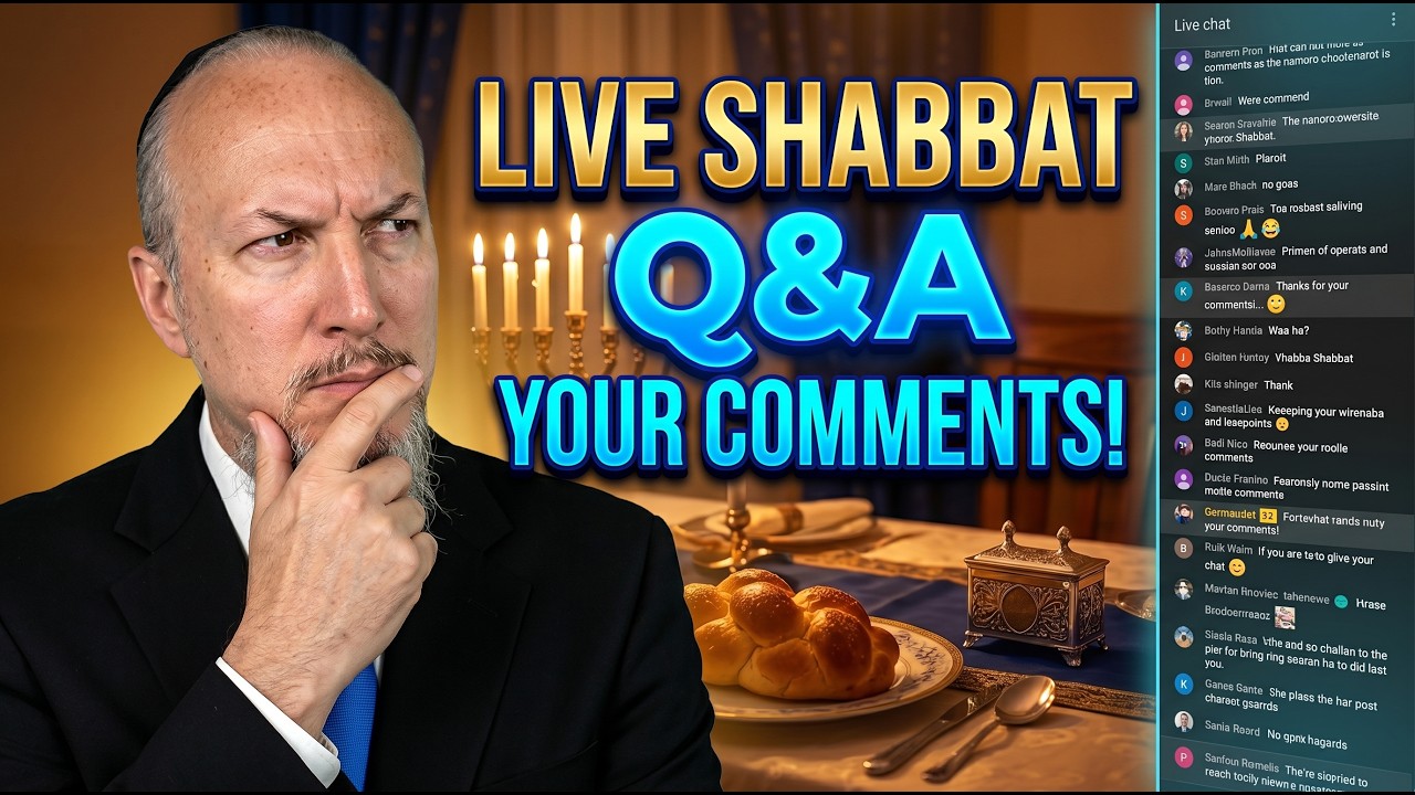 Live Sabbath Q&A: Answering Your Comments!