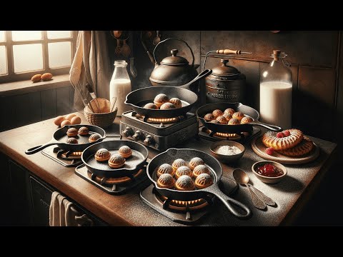 🥞 Best Cast Iron Aebleskiver Pan | Lodge Cast Iron Wedge Pan Review 🥞
