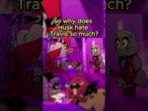 Did you know about Husk's rivalry with Travis in Hazbin Hotel?