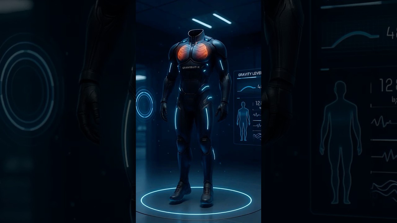 AI-Generated Gravity Suit – Futuristic Tech Design | AIVisionStudio#AIvideo #TechWear #CGIprototype