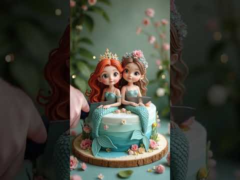 Ultimate Twin Birthday Cake Reveal β Princess & Mermaid Magic! ππ§ββοΈ