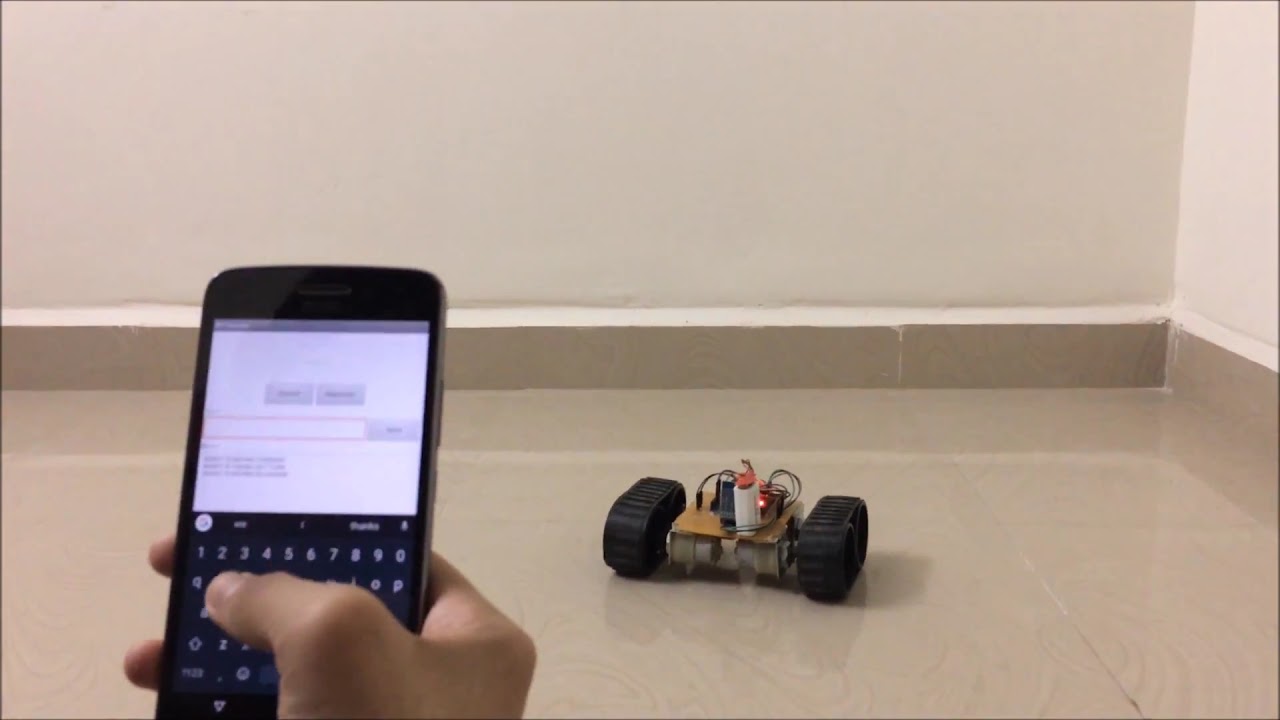 Arduino DriveBot | Smartphone [Android App] Controlled Robot | Bluetooth Terminal Control