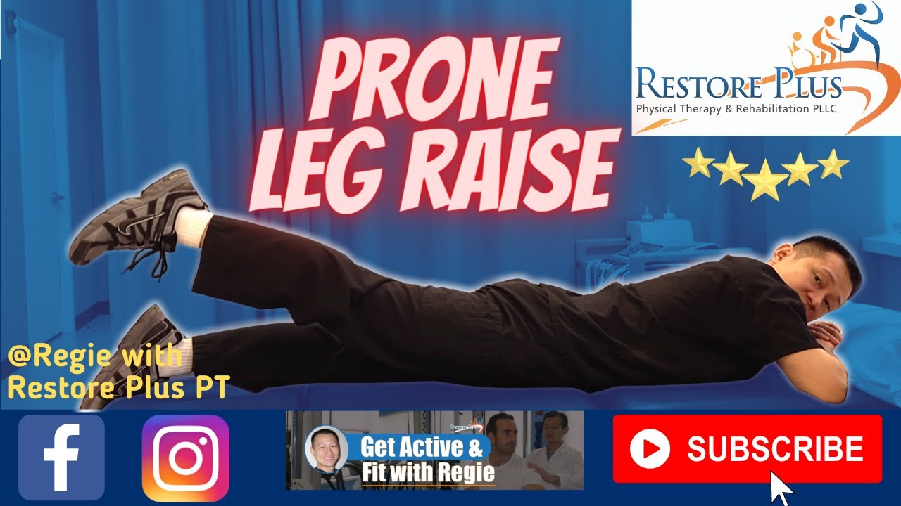 Prone Straight Leg Raise