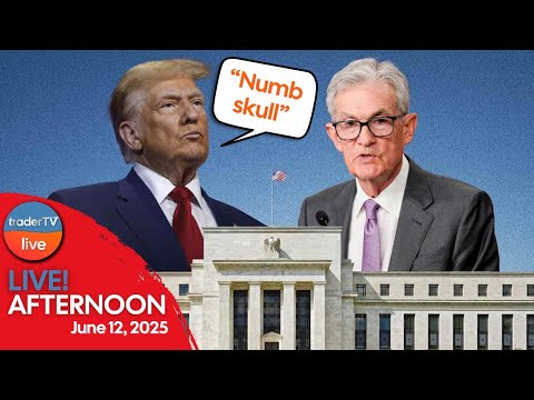 🚨 Tech & Trade Tension SURGES😰 GameStop BLEEDS🥲 Powell on the EDGE❗ | June 12 Afternoon Trading