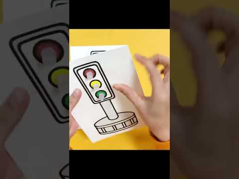 Three-color traffic light #microbit