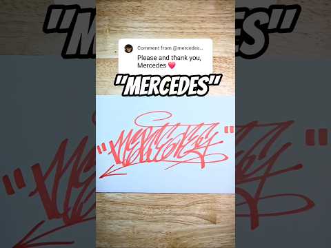 comment your name if you want your name featured in my next video.#art #nameart #graffiti #shorts