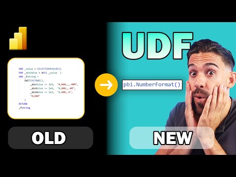 Power BI: Reuse DAX with UDFs