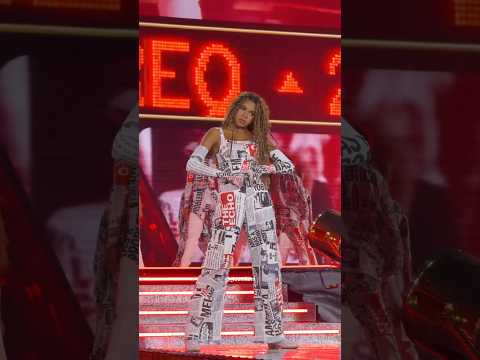 Blue Ivy in the rain performing at The Cowboy Carter Tour in New Jersey. #blueivy #blueivydancing
