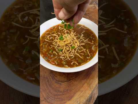 Manchow Soup For Winters #soup #recipe