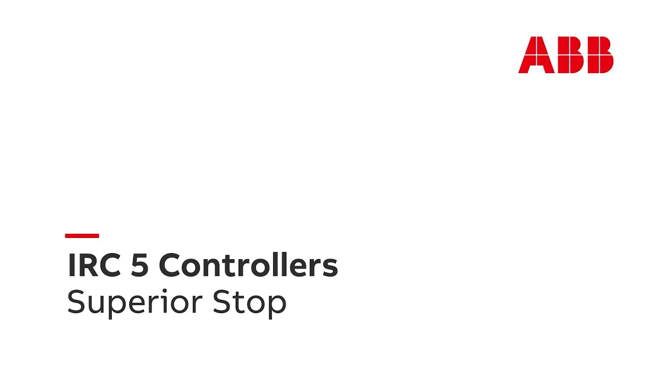 IRC5 Controllers – Superior Stop