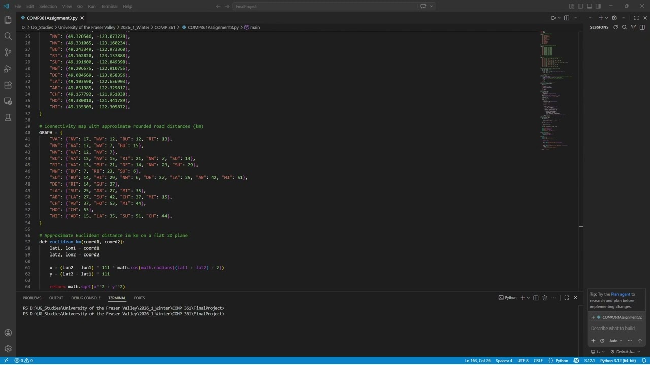 COMP 361: Introduction to Robotics - Assignment3