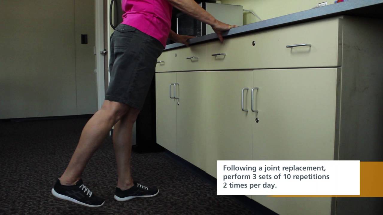 Standing Hip Extension | Physical Therapy Exercises