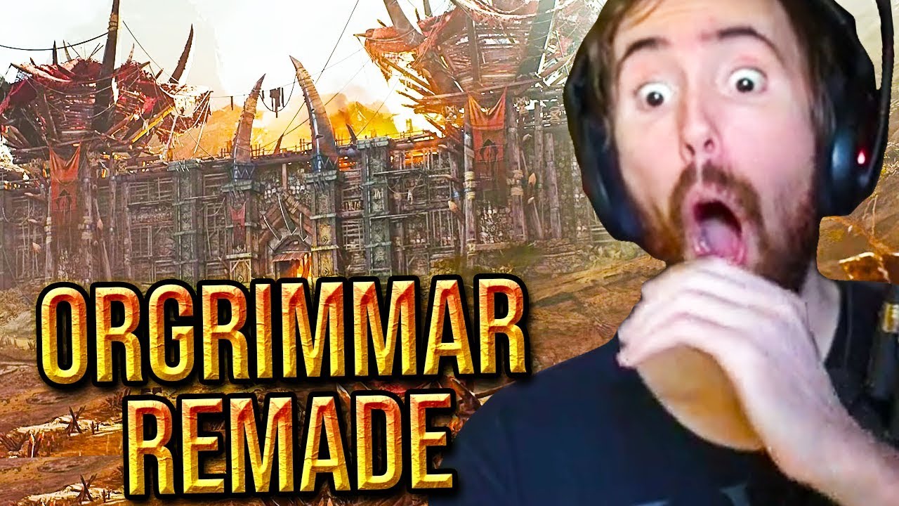 Asmongold Is Impressed By Orgrimmar REMADE In Unreal Engine 4 - Quixel