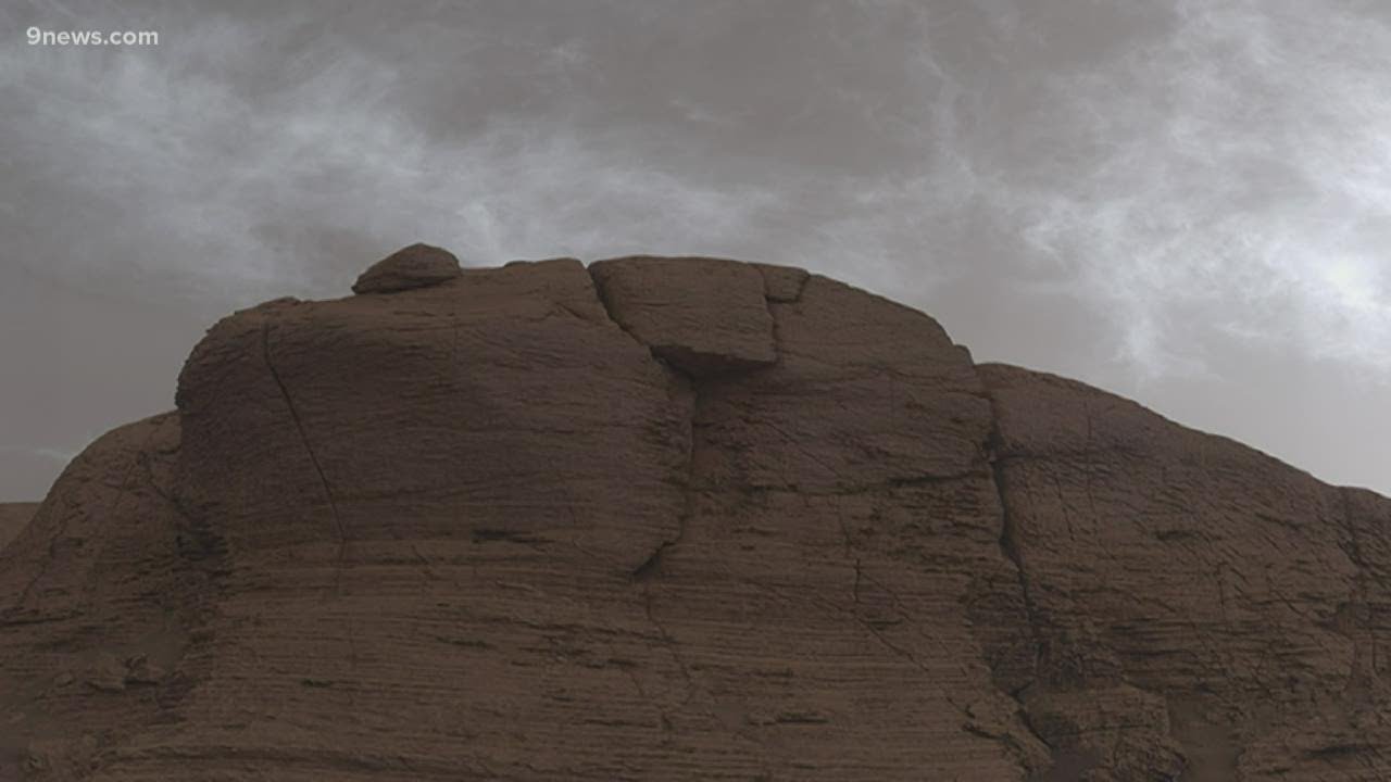Mars rover finds clouds over the Red Planet