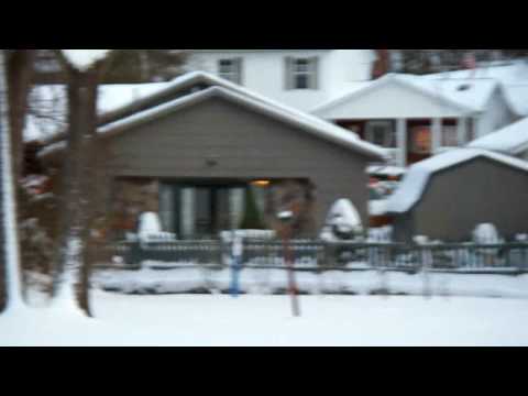 First Snow In Oak Hill 2008