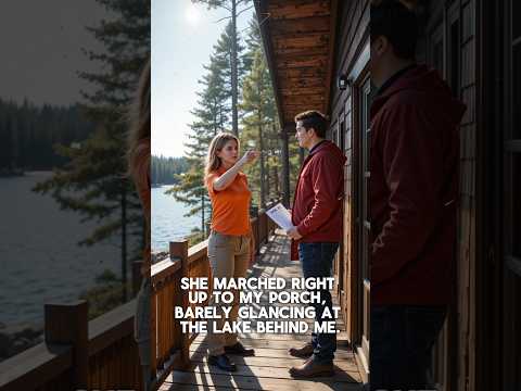 HOA Karen Calls 911 at My Lakeside Cabin—Didn’t Know I Own the County! #HOA #Karen #LakesideCabin