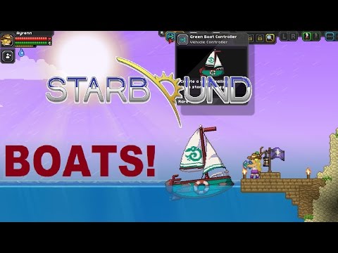 Steam Community :: Video :: Starbound - BOATS! (Green Boat Controller)