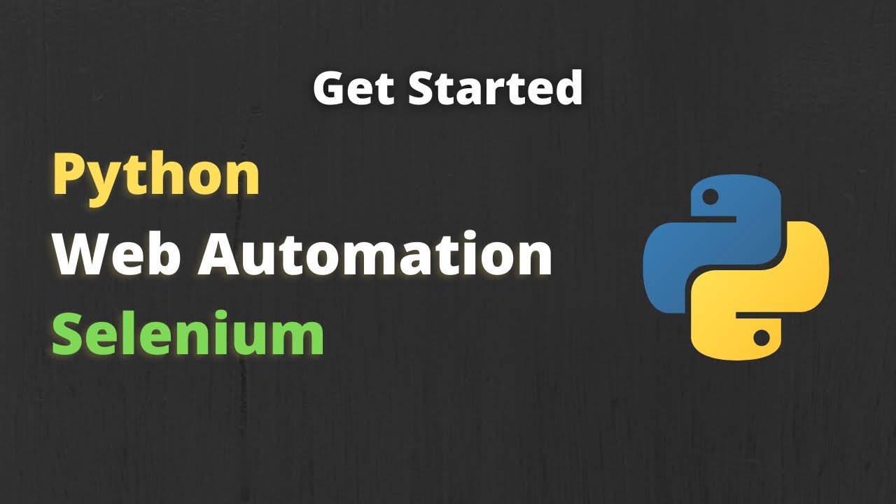 Python Selenium | Getting Started With Python And Selenium - Beginner Friendly
