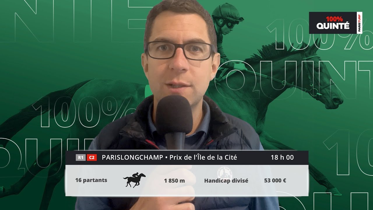 100% Quinté–Pronostics du Jeudi 11 mai : Prix de l'Île de la Cité sur l’hippodrome de ParisLongchamp