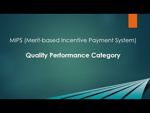 MIPS: Quality Performance Category