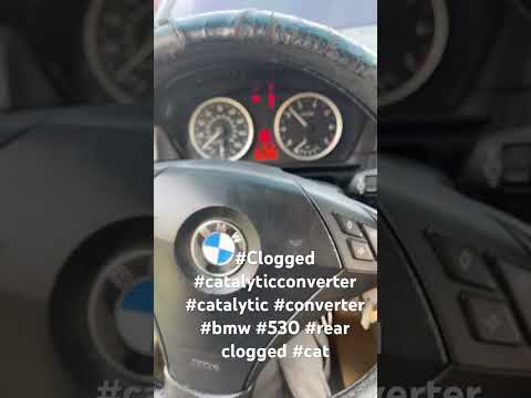 #Clogged #catalyticconverter #catalytic #converter #bmw #530 #rear clogged #cat