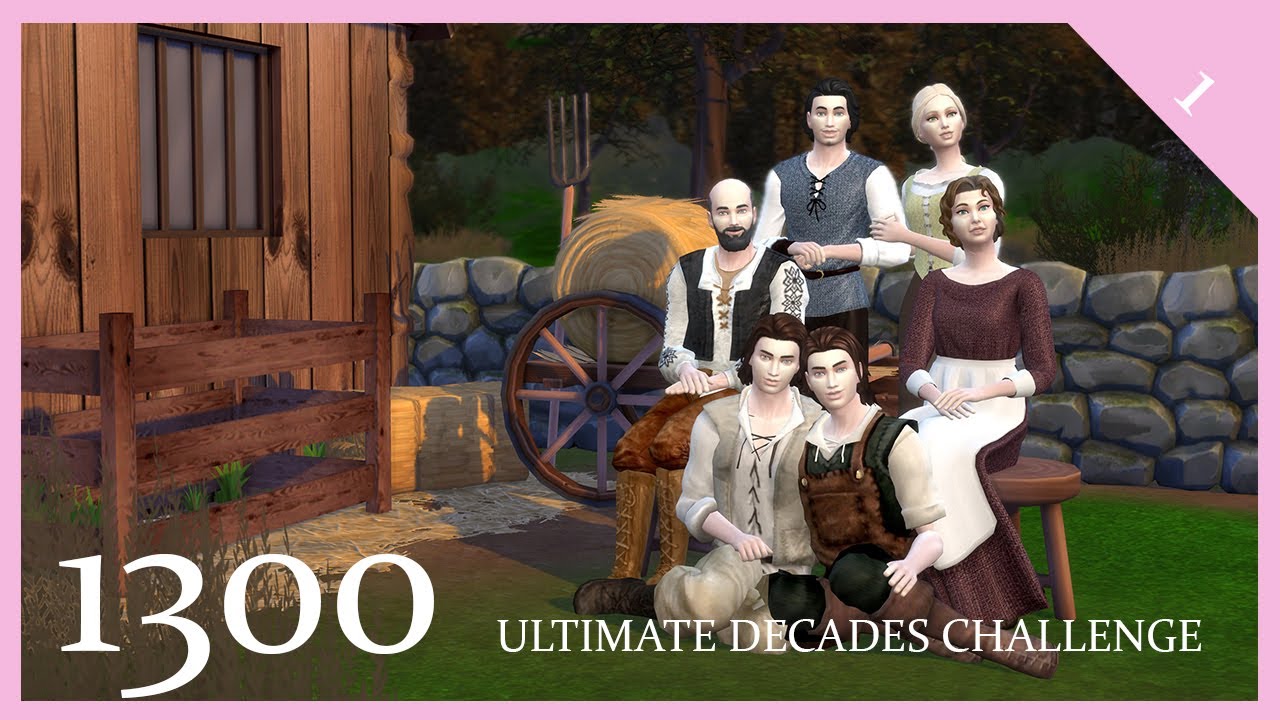 The Sims 4 | Ultimate Decades Challenge | Episode 1: 1300