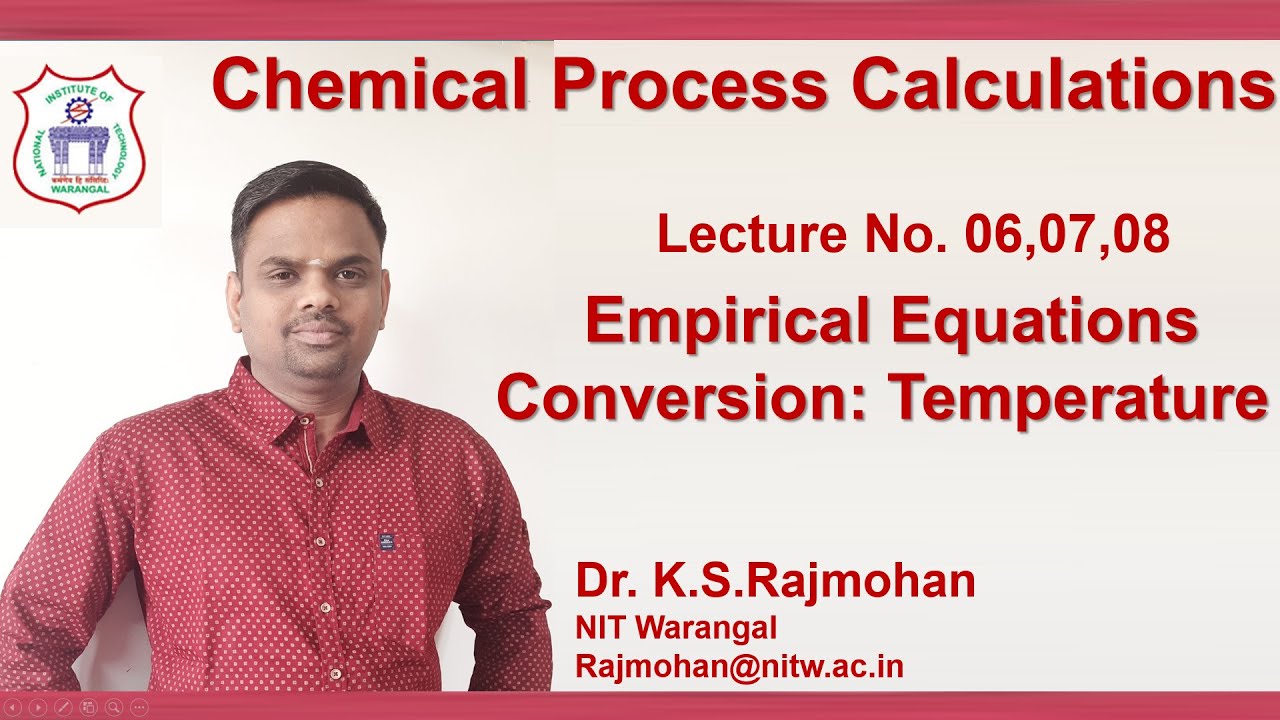 Understanding Empirical Equations and Temperature Conversion in ...