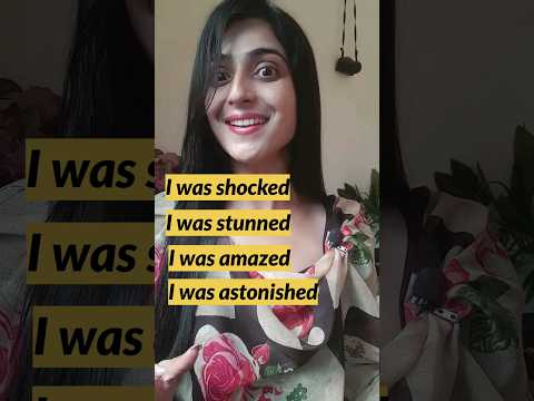 🔴 Alternatives (Synonyms) Of shocked ✅😮😲 #english #viral