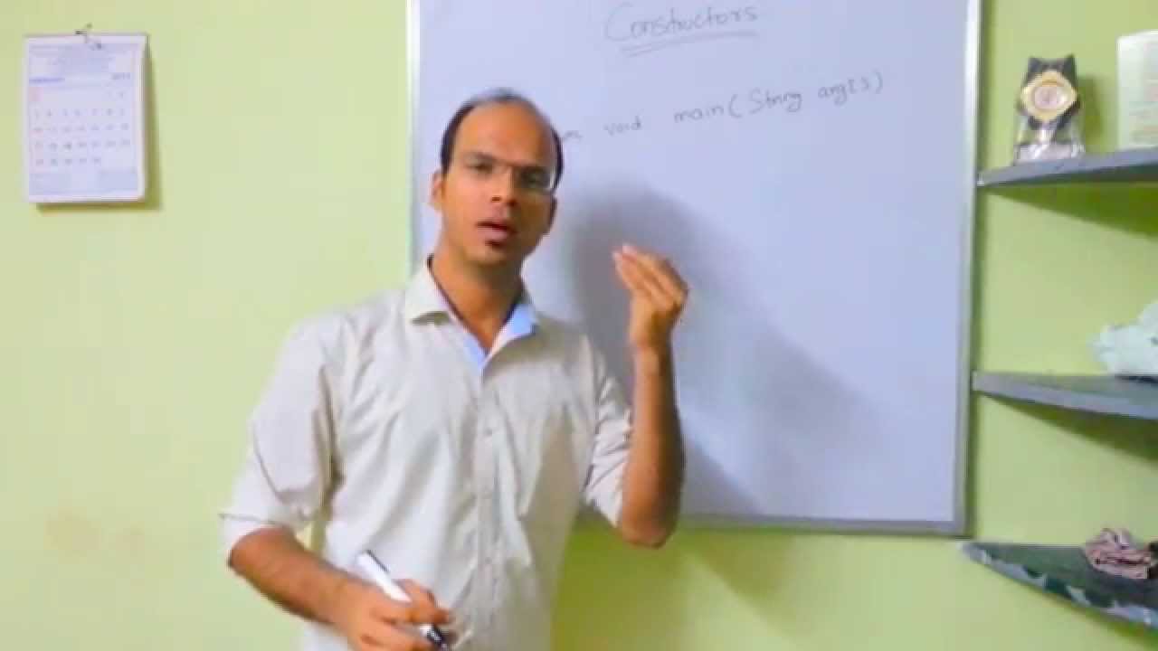 Constructor in java Tutorial with example (Object creation) (Lecture)