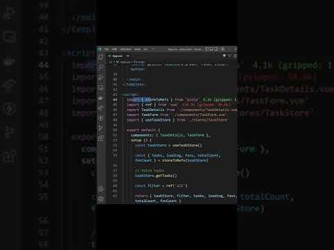 VS Code Extension Spotlight #8 - Import Cost #shorts