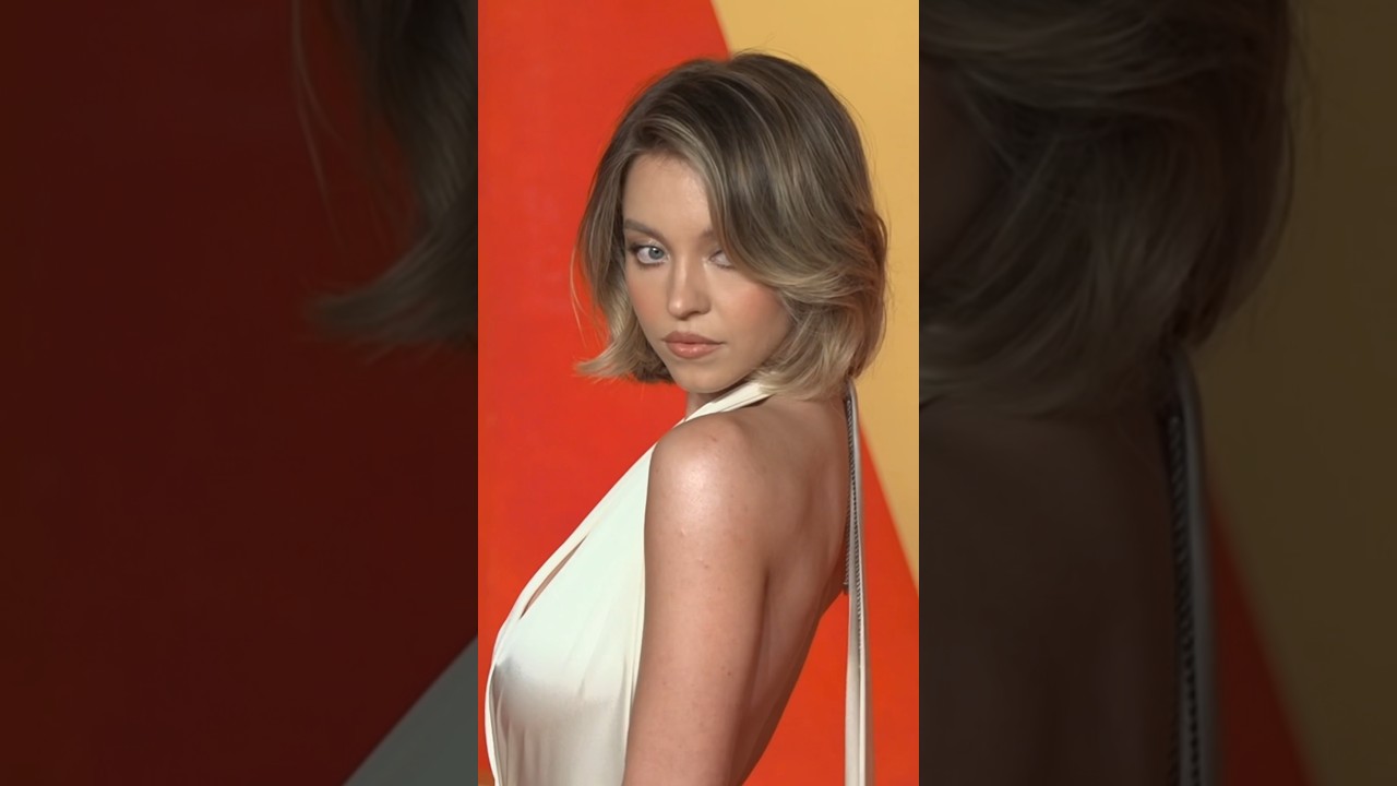 Sydney Sweeney debuts her bob at the Vanity Fair Oscars Party