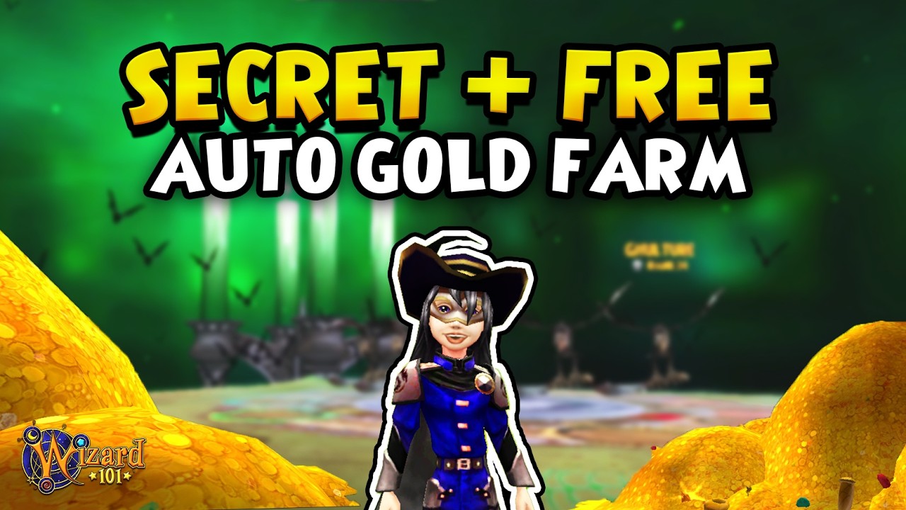 Wizard101: FREE Auto Farm Gold Guide | 2026 | Low Level - Max Level
