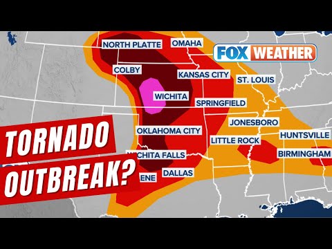Kansas, Oklahoma Face Dangerous Strong to Intense Tornado Threat From Late Sunday Into Early Monday